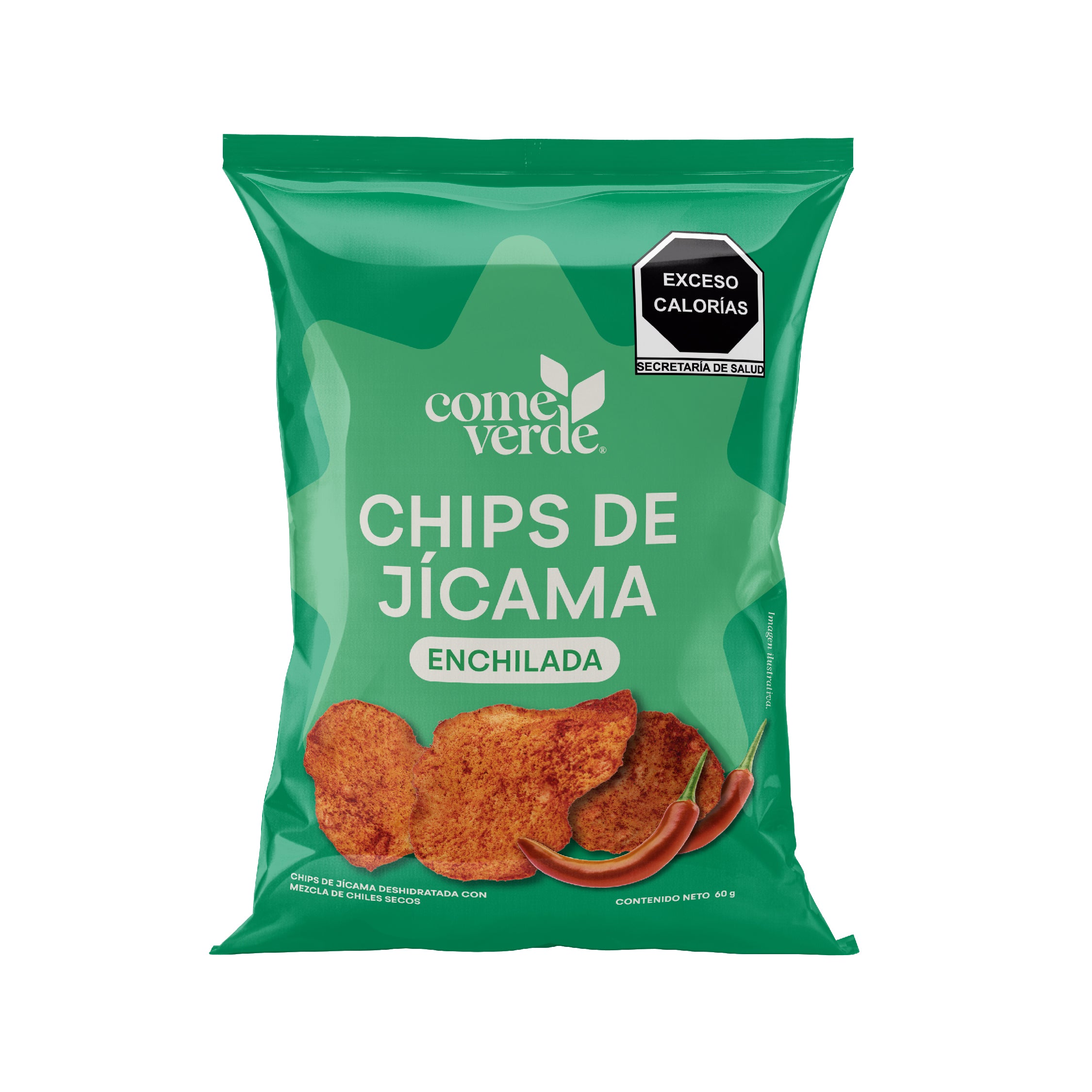 JÍCAMA ENCHILADA 60g – Come Verde®
